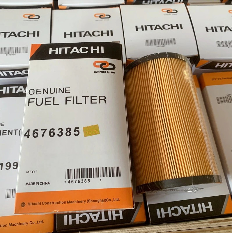 Genuine Fuel Hitachi Filters 4676385 Construction Machinery Spare Parts