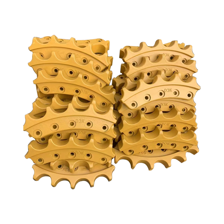 Caterpillar D3K Bulldozer Track Gear Block Replacement